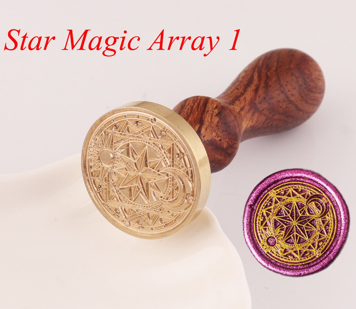 30mm Star Magic Wax Seal Stamp Custom Made Wax Seal Christmas Gift DIY ...