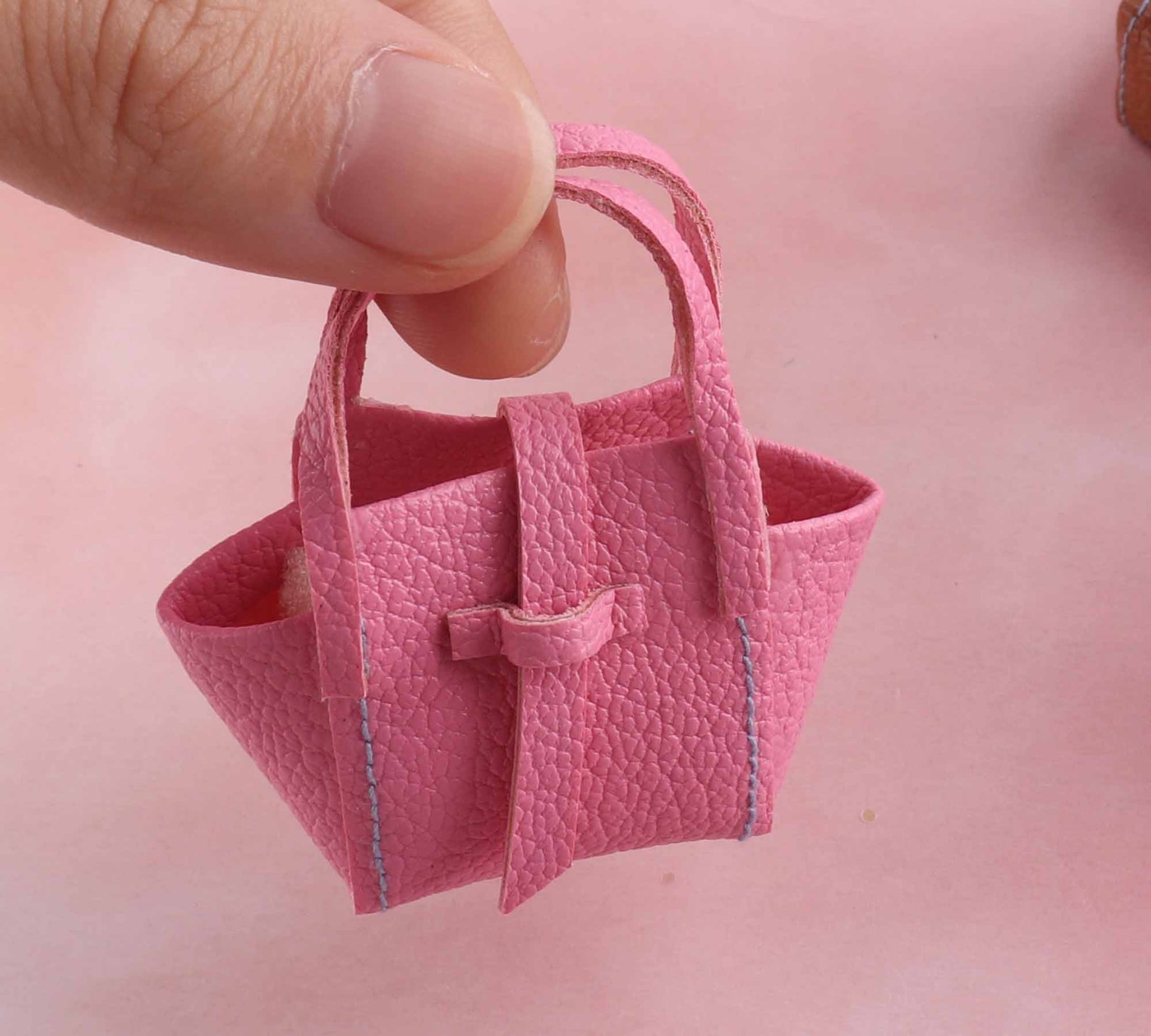 1pcs miniature bag craft miniature bag dollhouse Doll Handbag | Etsy