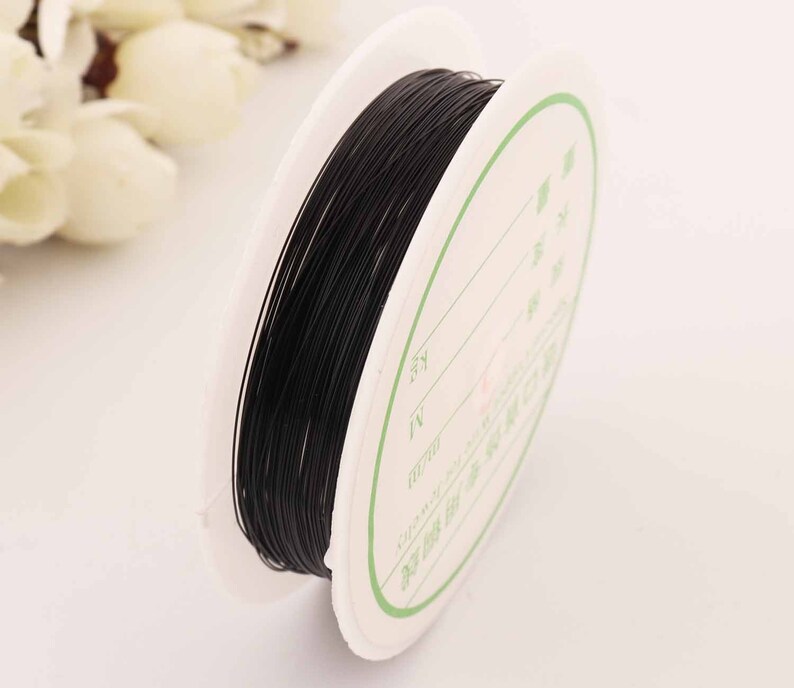 28gauge (15m) Artistic Wire,black Tone Brass Wire Tarnish Resistant ...