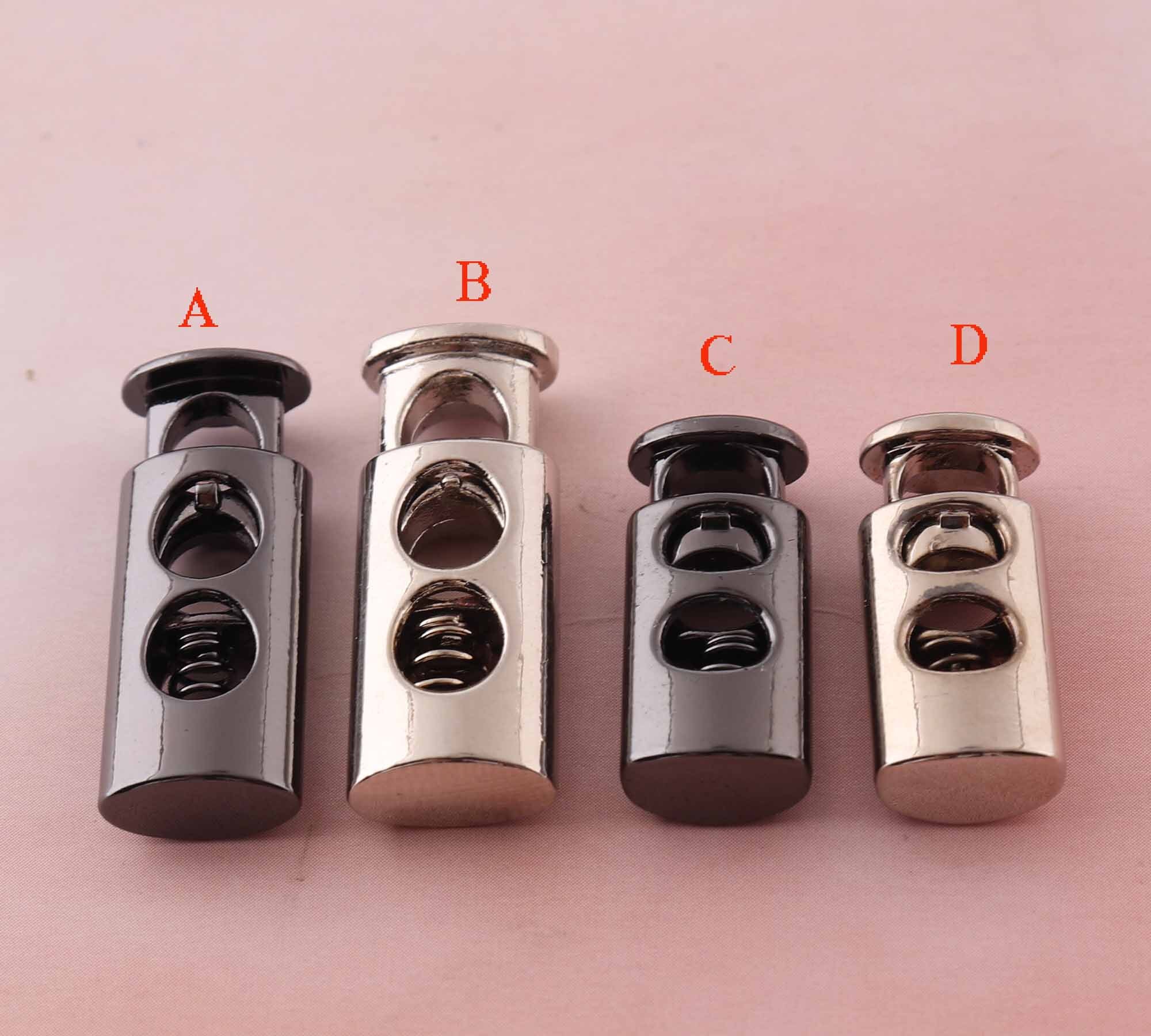 10pcs Round Toggles Cord Adjusters Cord Stopper Spring Loaded Cord 10pcs Round Toggles Cord Adjusters Cord Stopper Spring Loaded Cord
