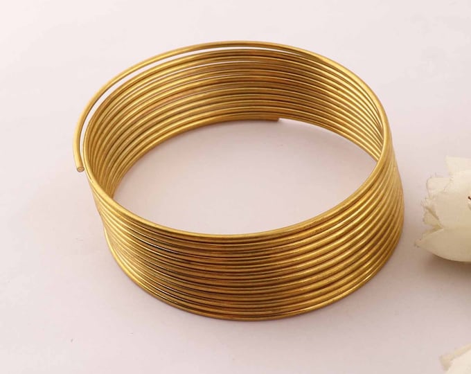 Raw Brass Wireround Wires Soft Half Hard Wire Beading Wire - Etsy