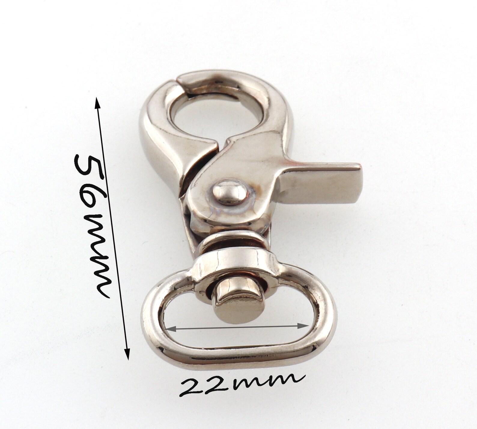 Silver Heavy Duty Swivel Clasp Metal Lobster Swivel Clasp Hook - Etsy