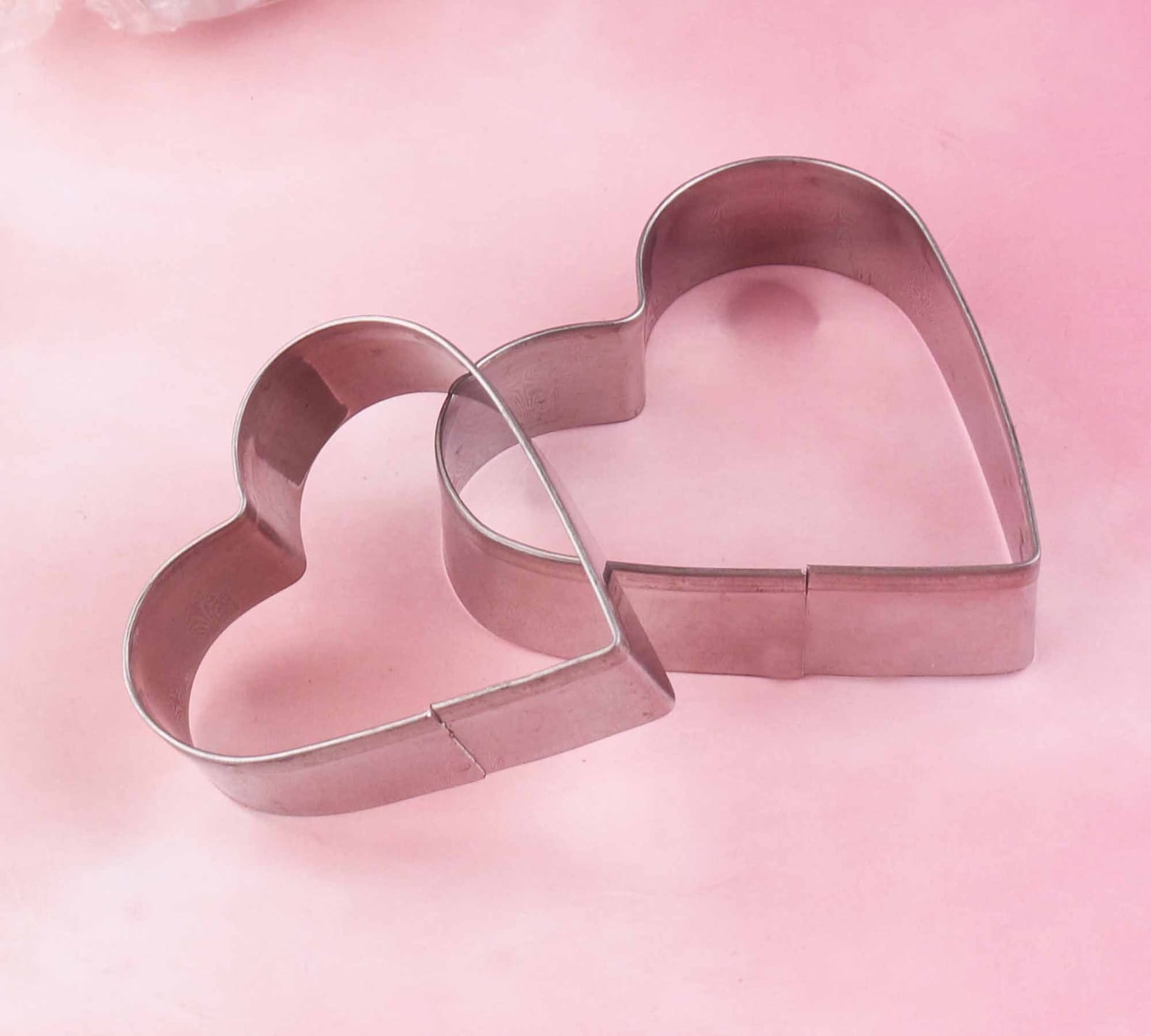 1 Set Heart Shape Cookie Cutters Stainless Steel Cutters Heart - Etsy