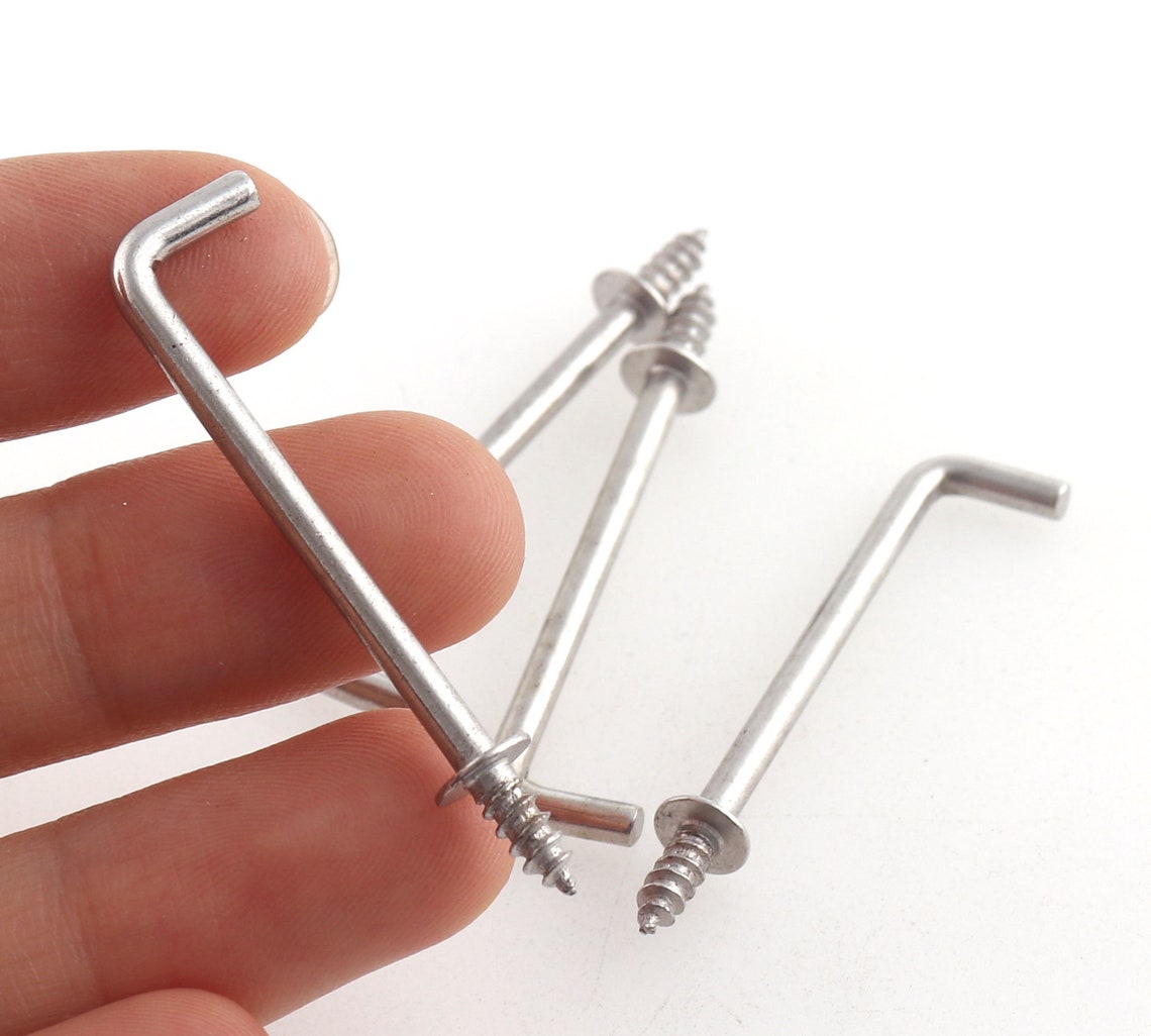 Silver Wood Screws Miniature Hardware Parts Small Self Tapping - Etsy
