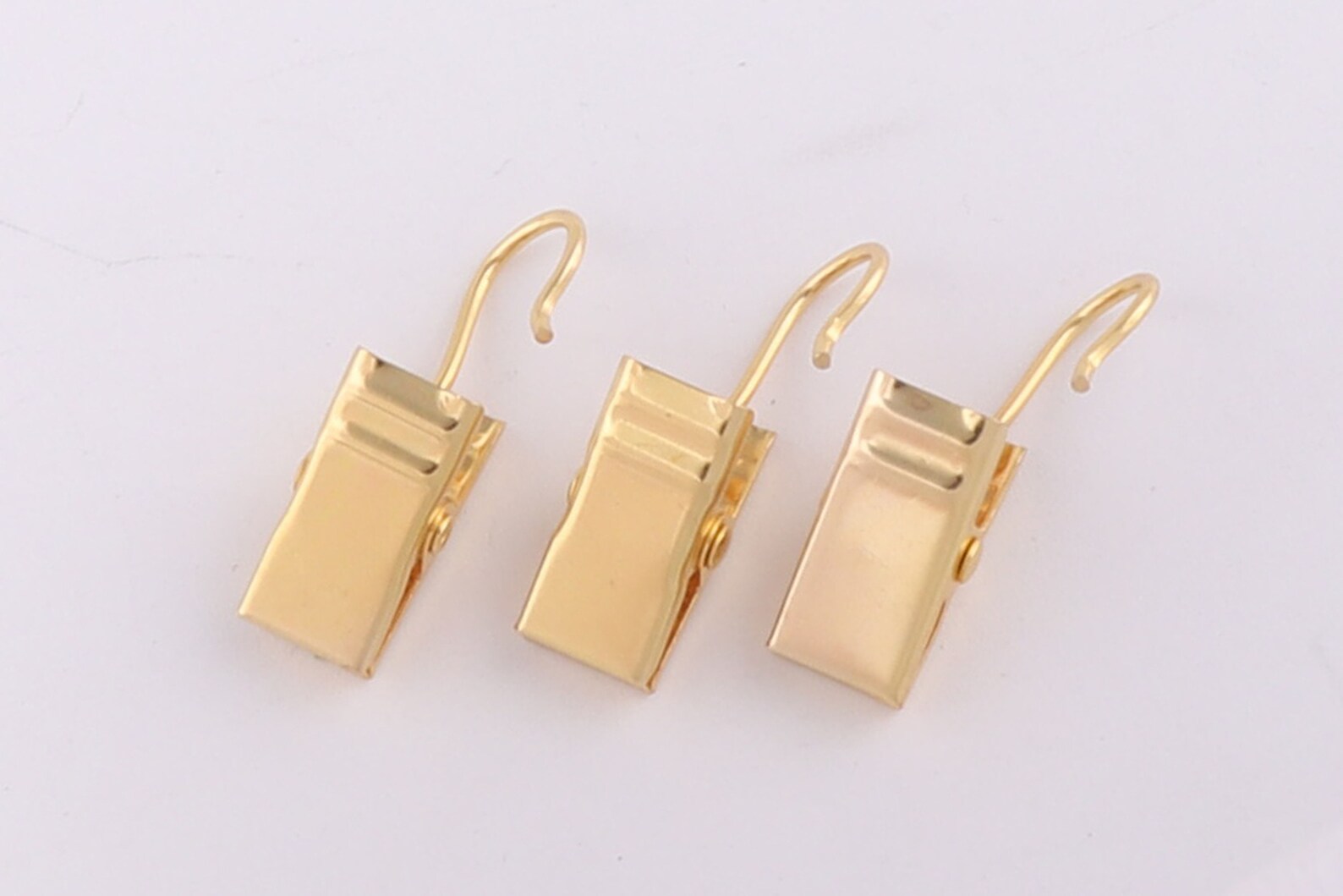 17mm Gold Metal Curtain Clip 30pcs Alligator Clips Suspender - Etsy
