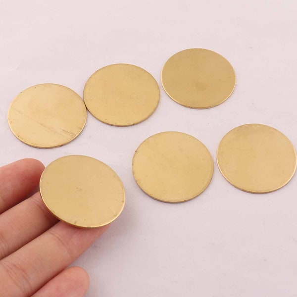 Round Brass Blanks - Etsy
