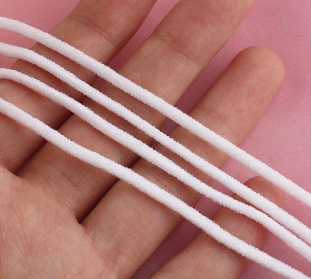 10YARD White Elastic Cord DIY Jewelry Making Professional - Etsy
