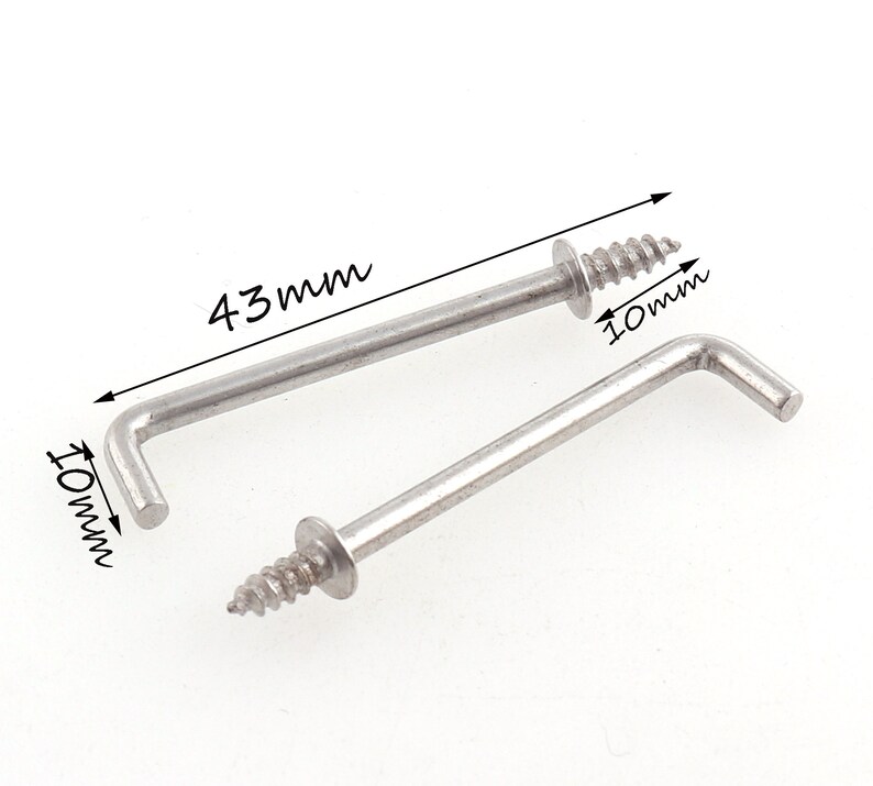 Silver Wood Screws Miniature Hardware Parts Small Self Tapping - Etsy