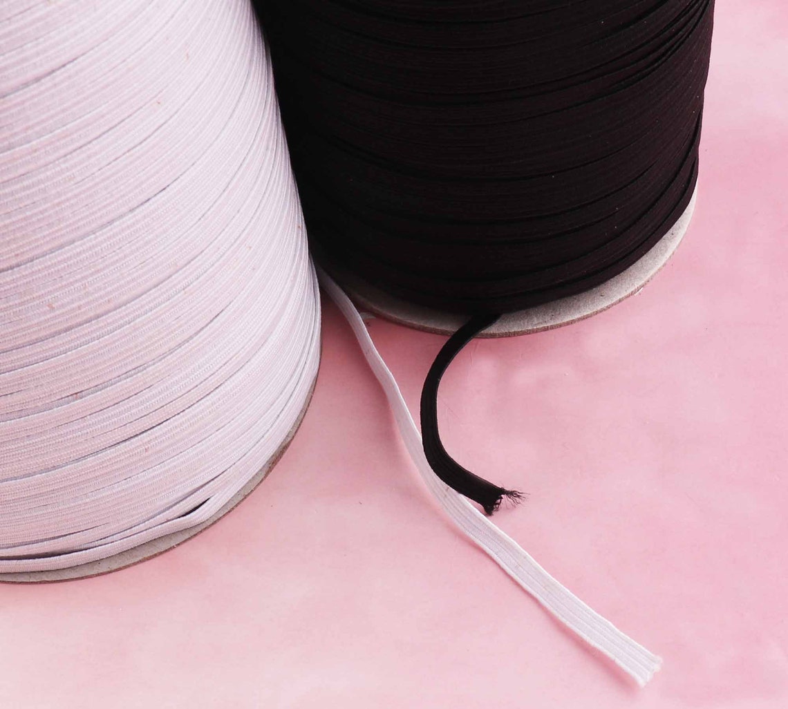 Flat Elastic Cord 5mm Premium Quality For Sewing Dressmaking | Etsy