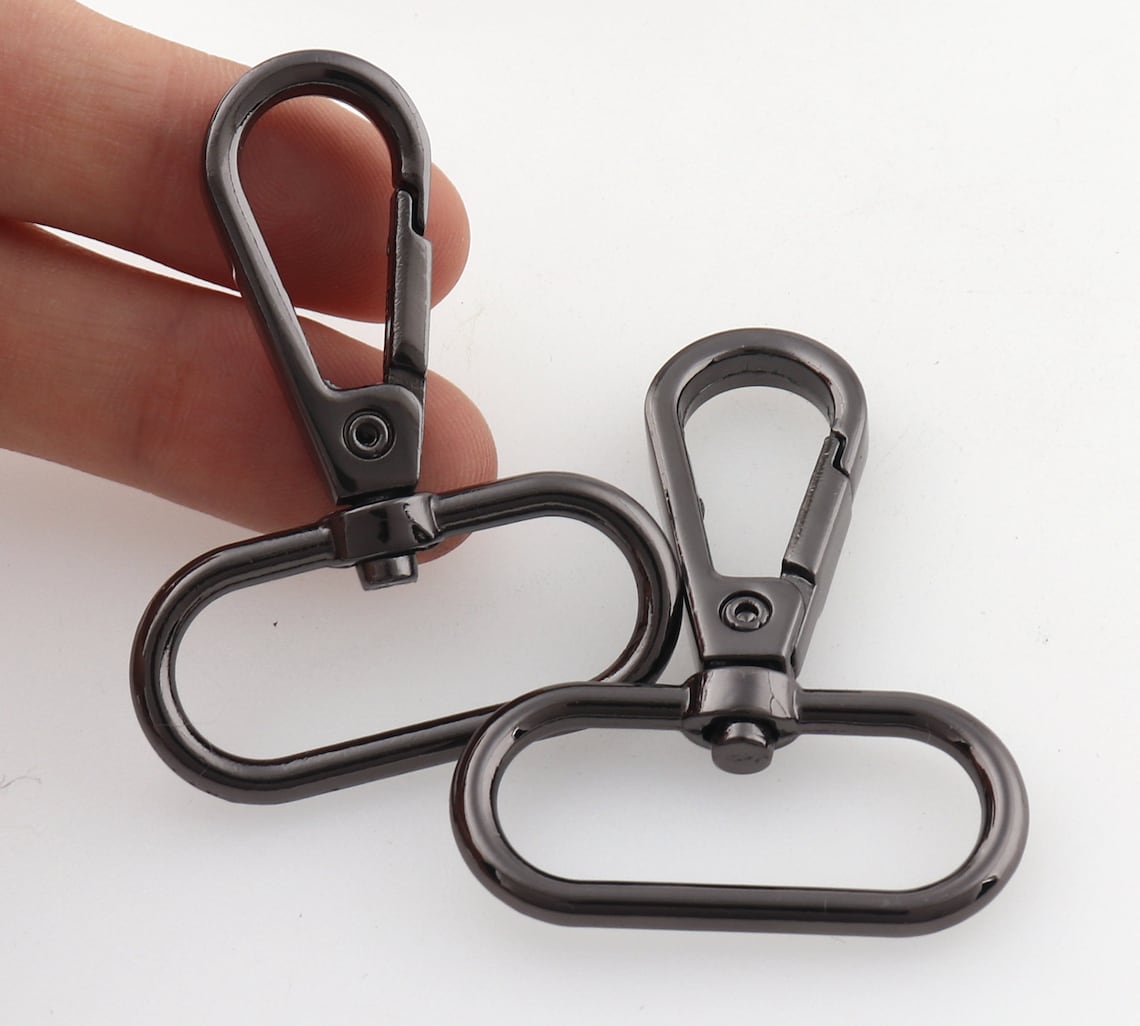 Gun Black Swivel Hook Trigger Snap Clip Metal Swivel Lobster - Etsy