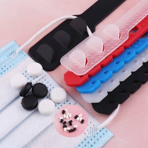 1set Mask Ear Saver,flexible Face Mask Extender Clip,cord Stopper,ears ...