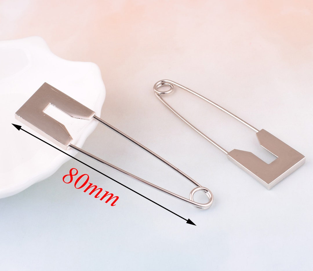 Silver Safety Pin,shawl Pin,scarf Pins,large Safety Pin,huge Safety Pin ...