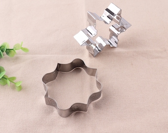 Snowflake 3 Metal Cookie Cutter - Etsy