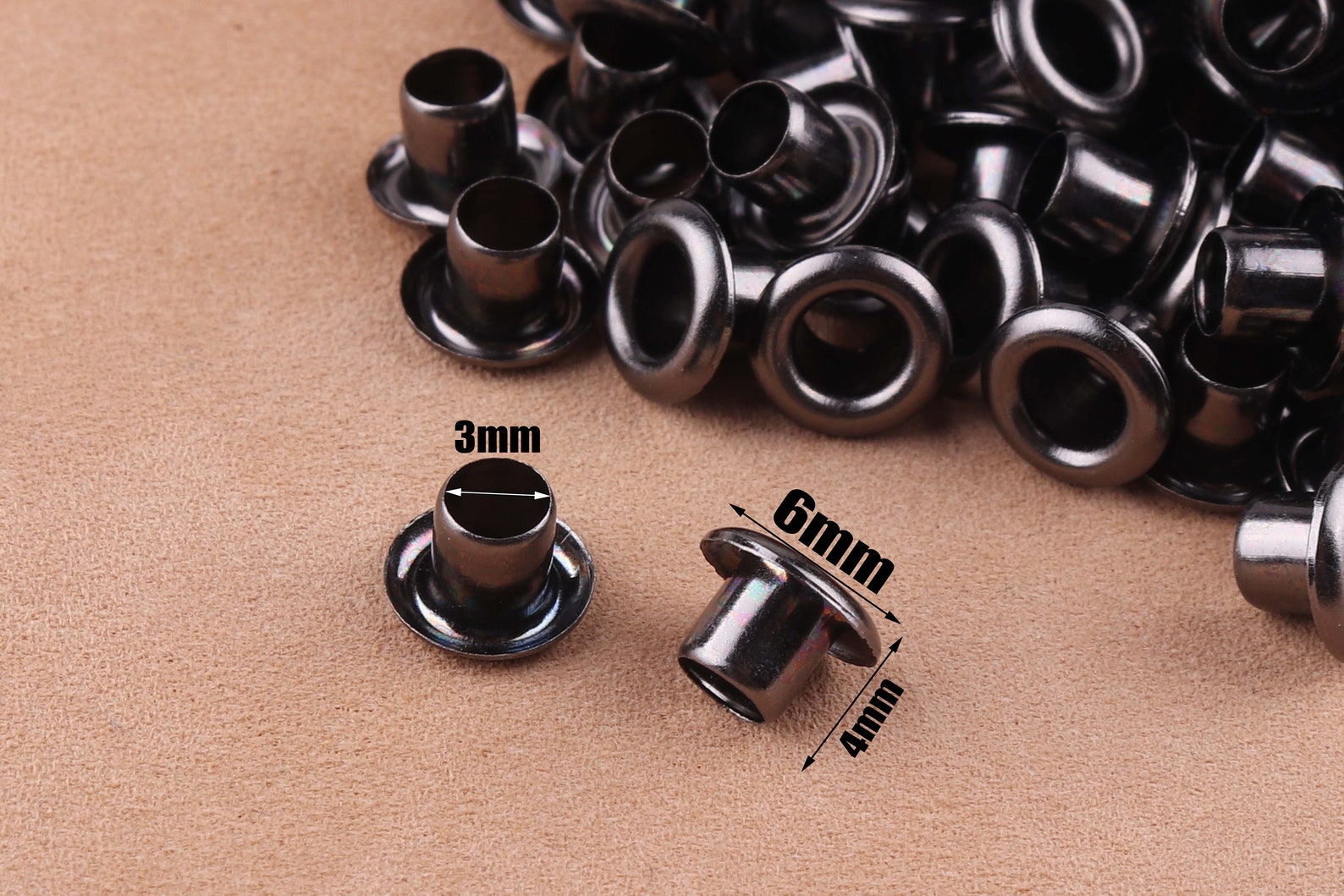 Mini pistola negro Grommet ojales metal grommets remache - Etsy España