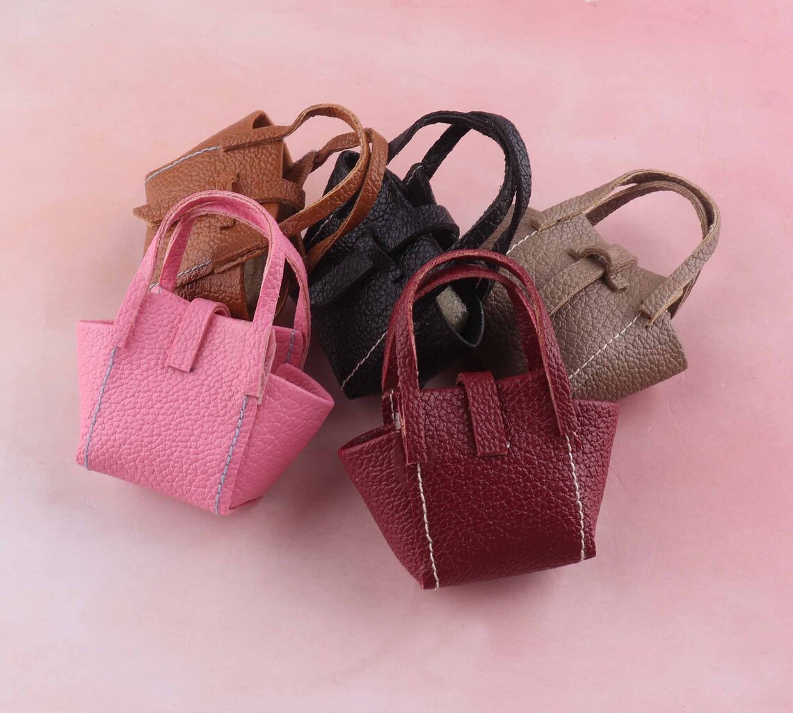 1pcs miniature bag craft miniature bag dollhouse Doll Handbag | Etsy