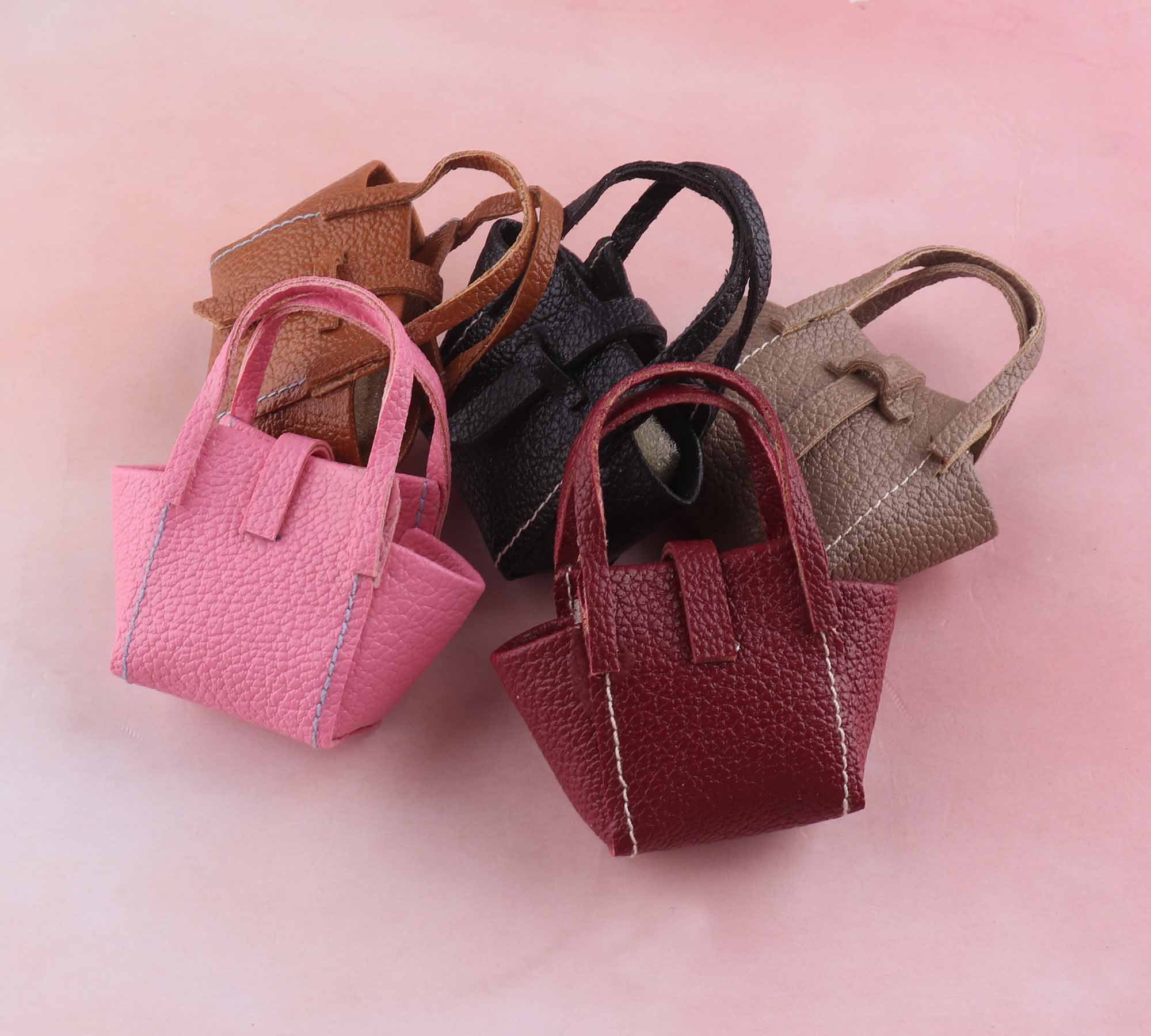 1pcs miniature bag craft miniature bag dollhouse Doll Handbag | Etsy