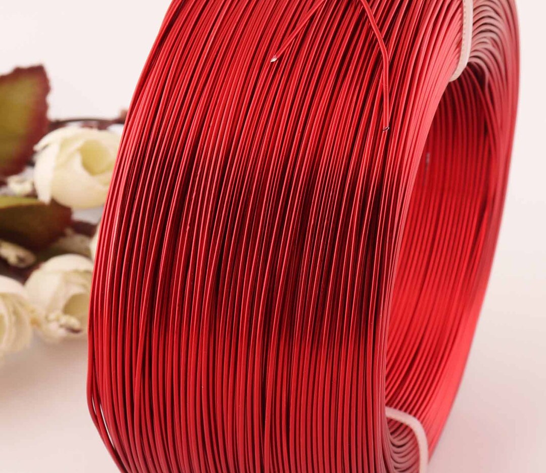 Aluminum Wire 18 Gauge,red Craft Anodized Wire,red Colored Wire for ...