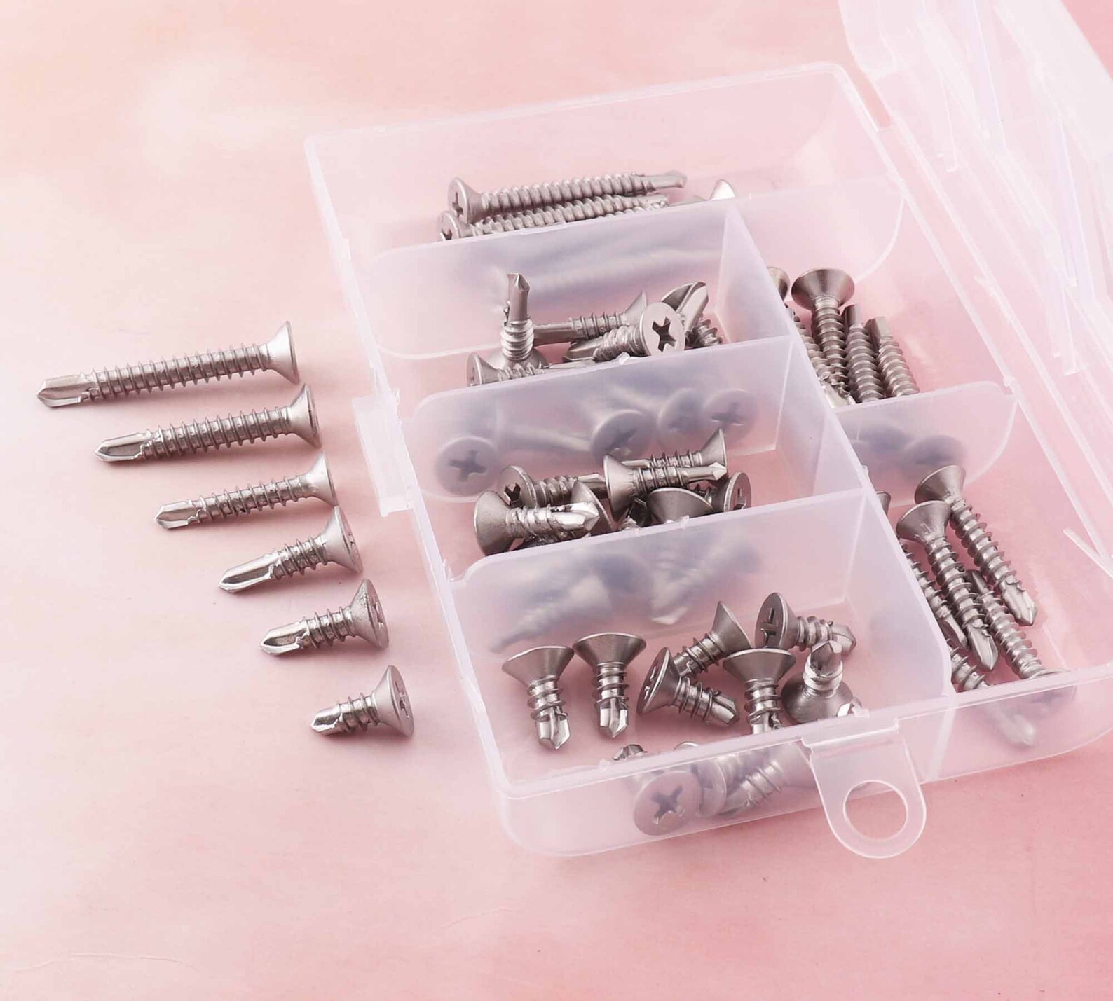 1 Set Wood Screw Stainless Steel Assortment Screws Set Metal - Etsy