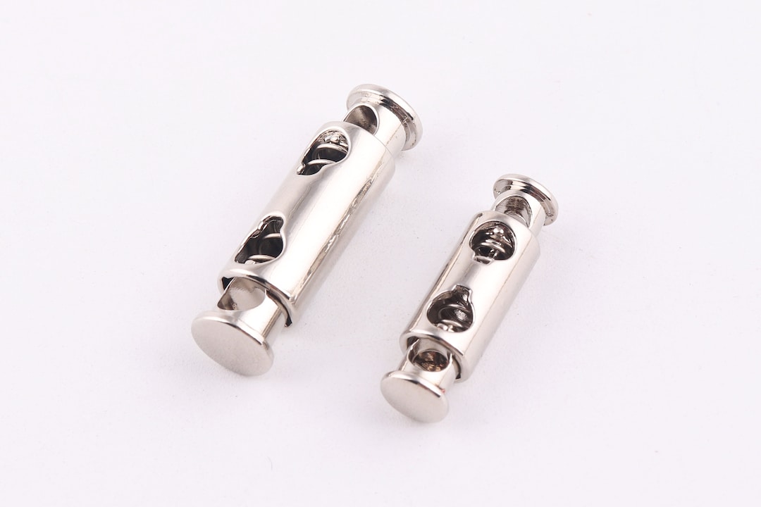 Metal Silver Spring Cord Lock,cord Stopper Cord Lock Spring Cord Lock ...