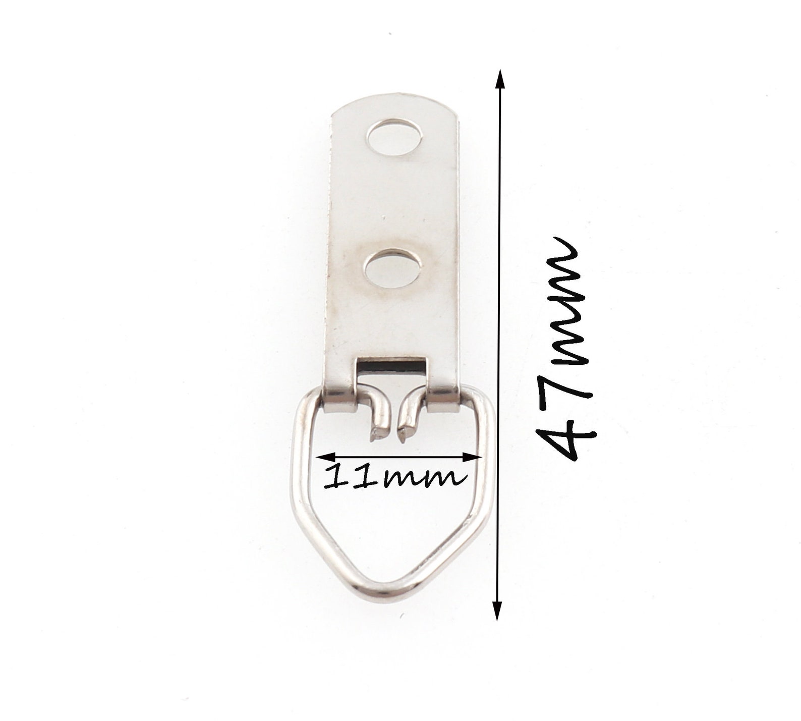 Silver Picture Hangers Hook Small Hanger CLASP Paint Photo | Etsy