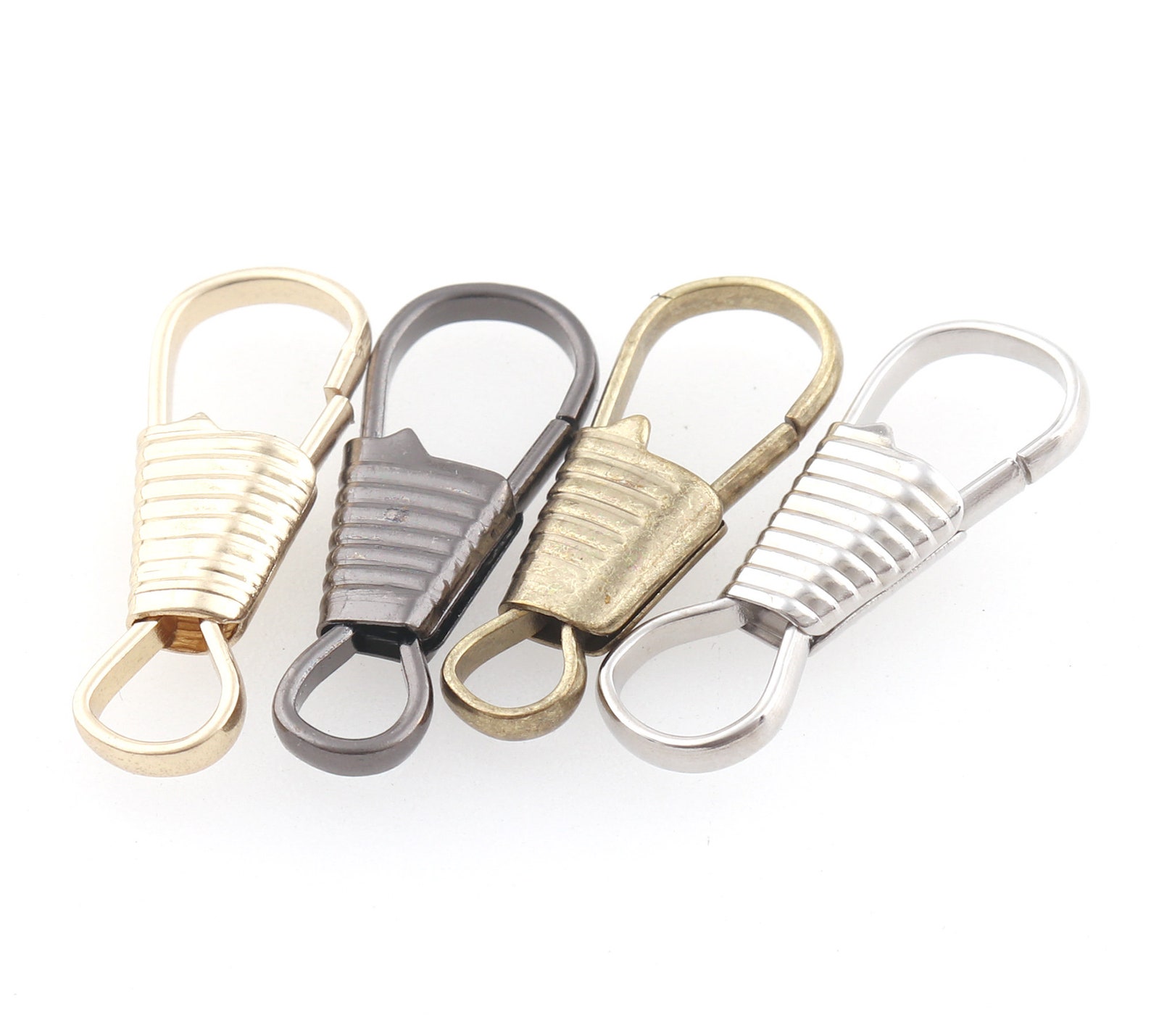 Lanyard Clip Hooks Light Gold Small Clip Hook Purse Clip - Etsy