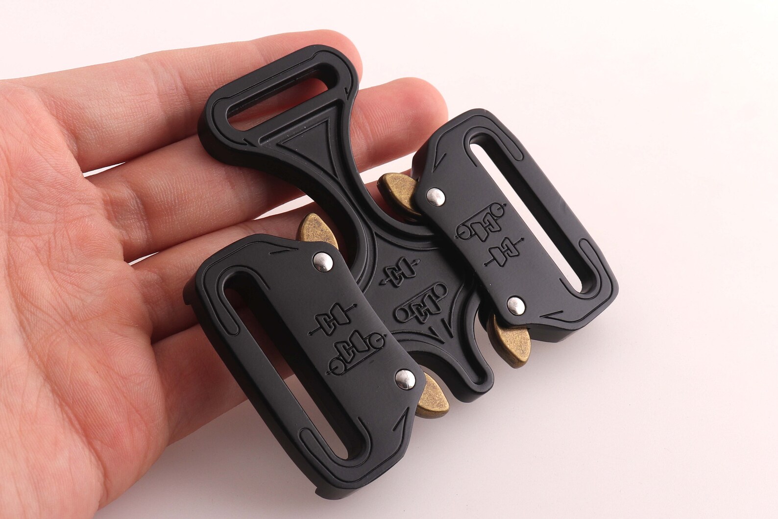 Three-sided Adjustment Buckle Zinc Alloy Belt Buckle Dog | Etsy