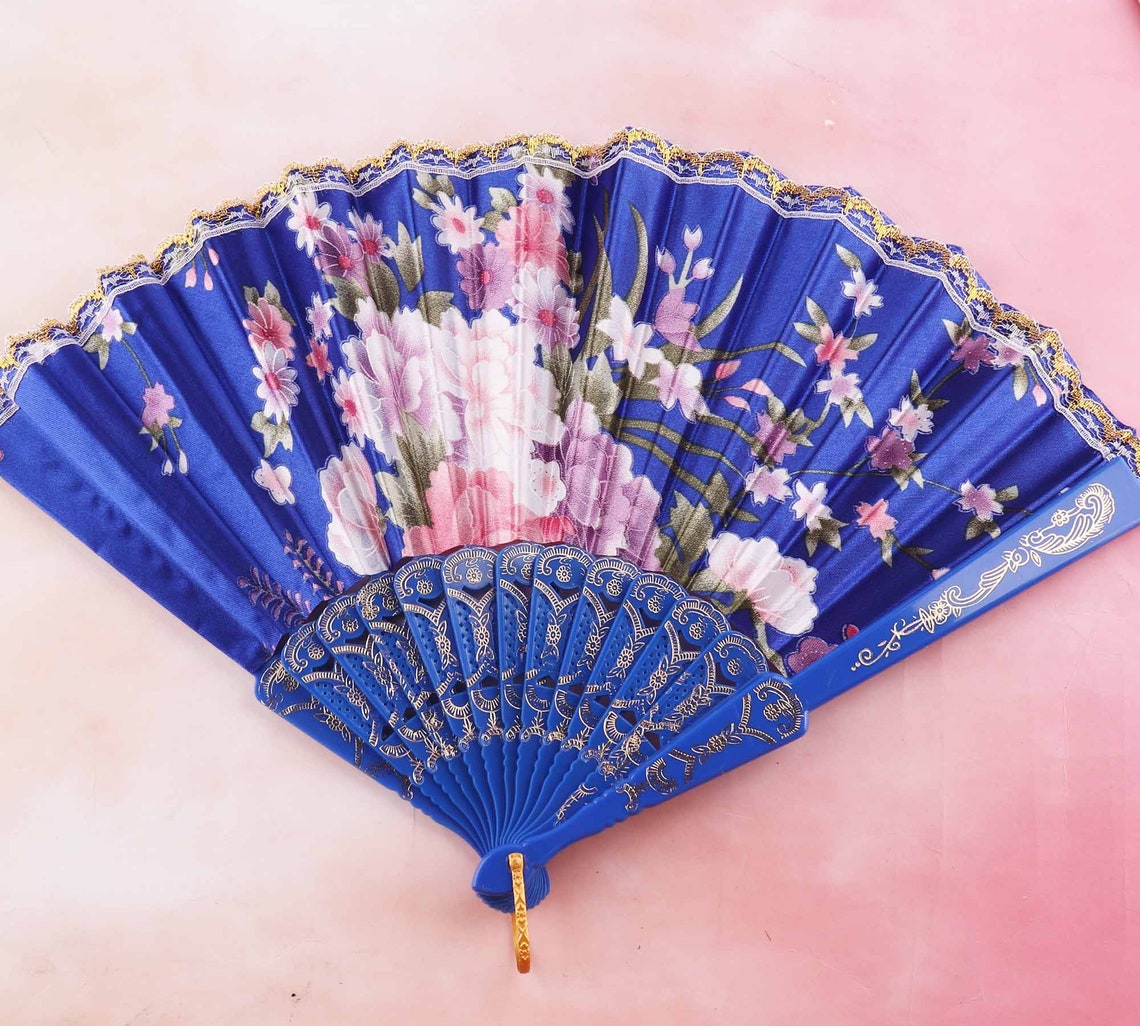 1pcs Handheld Folding Fan Cultural Hand Fanjapanese Folding - Etsy