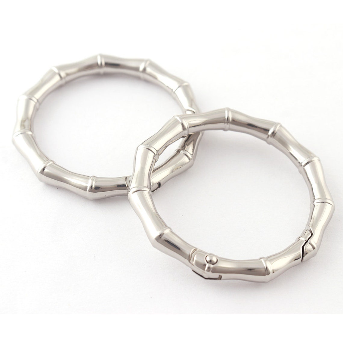 38mm metal O ringsgold/silver Purse ring Un-Welded RoundRound | Etsy