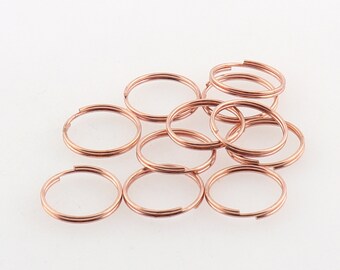 1 Split Split Key Ring Antique Brass KEY RING KEY-104 - Etsy