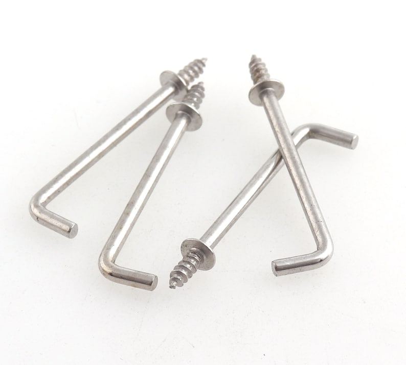 Silver Wood Screws Miniature Hardware Parts Small Self Tapping - Etsy