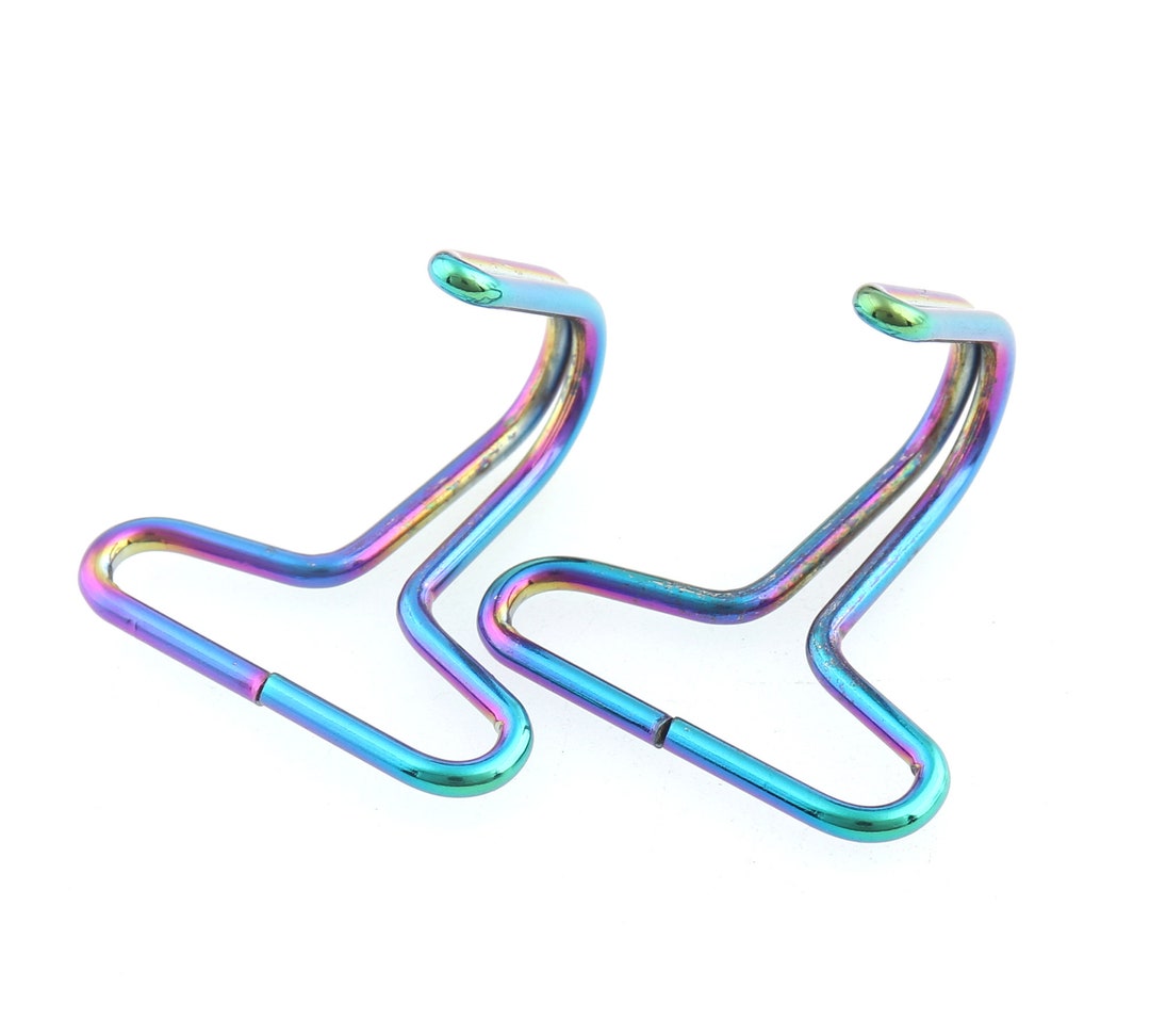 Rainbow Hook Wallmount Holder Coat Hat Hook Cloth Hanger Solid - Etsy