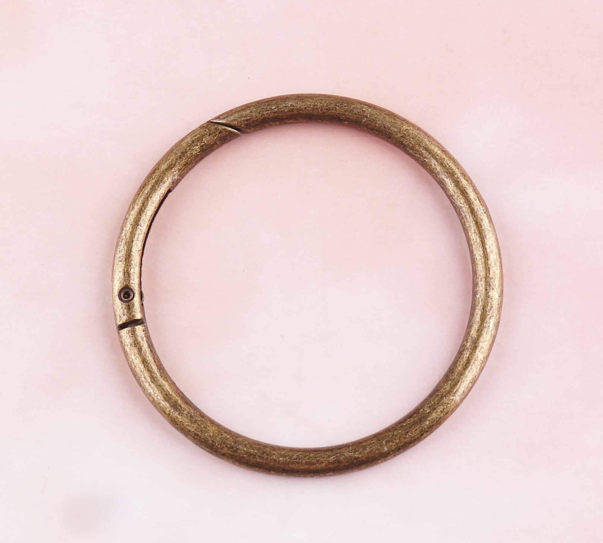 Large Spring O Ring Buckles Clips Carabiner Metal O Rings | Etsy