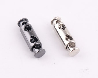 5mm Metal Dual Cord Lock :170801 - Etsy