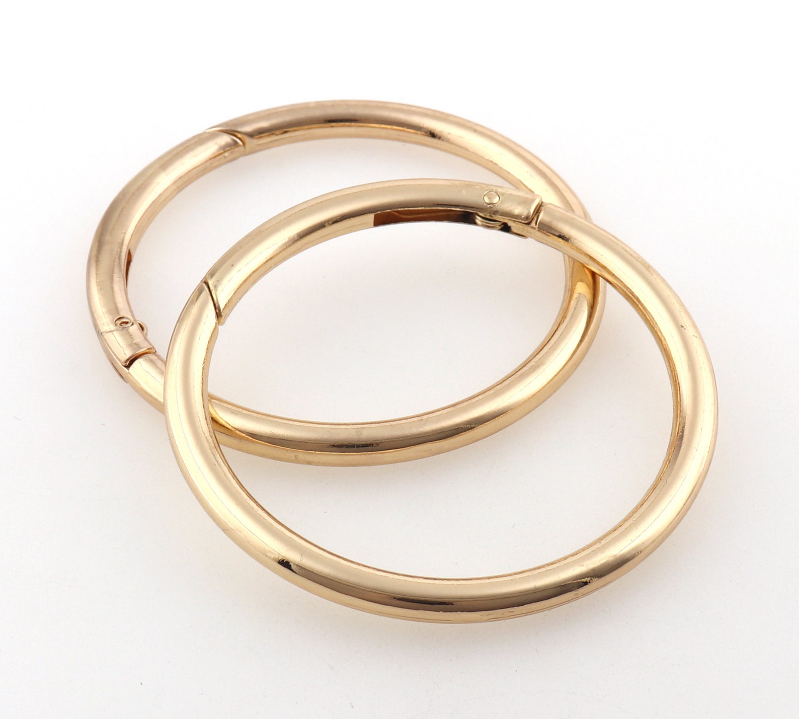 Large Spring O Ring Spring Purse Ring Push Gate Ring Round - Etsy UK