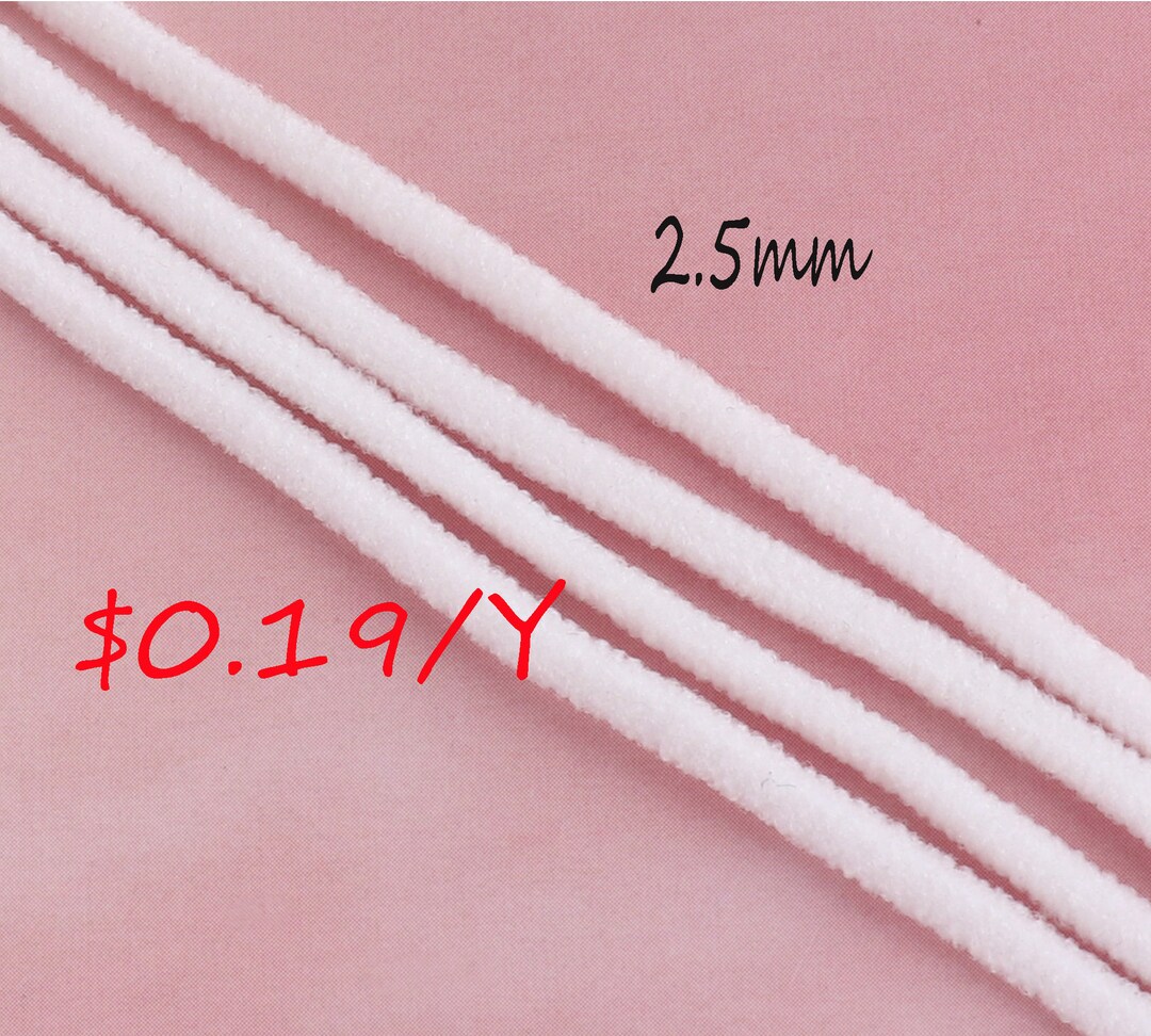 White Elastic Cord DIY Jewelry Making Professional Elastic Cord Elastic ...