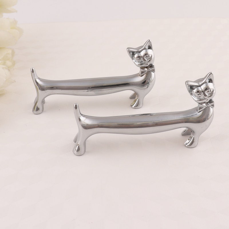 Cat With Fork and Knife - Etsy