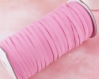 Pink Elastic Cord, 2.5mm Pink Elastic Cord,stretchy Cord,elastic Rope ...