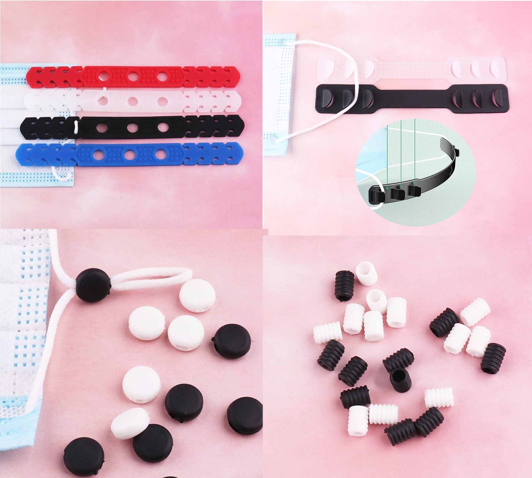 1set Mask Ear Saver,flexible Face Mask Extender Clip,cord Stopper,ears ...