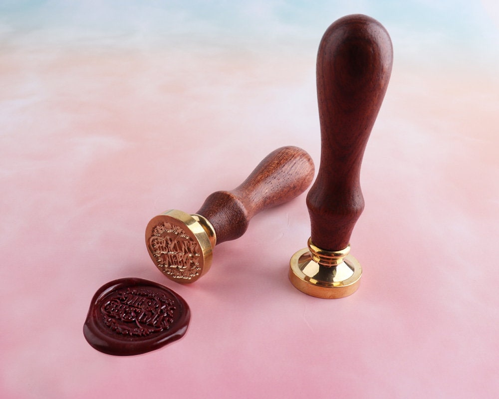 Personalized Wax Seal Stamp Kit Custom Sealing Wax Stamp | Etsy