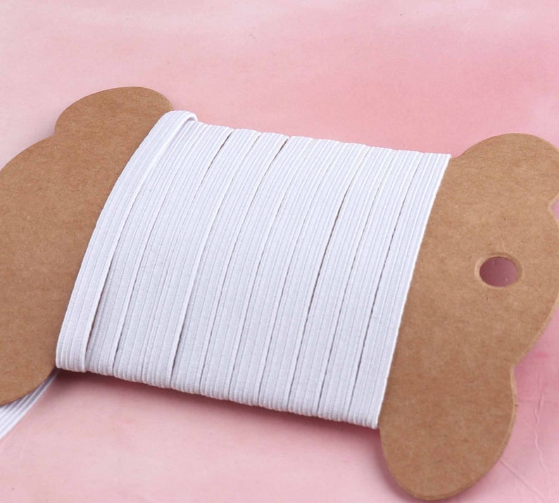 5mm 20yard Flat Elastic Cord Elastic Band High Quality for - Etsy