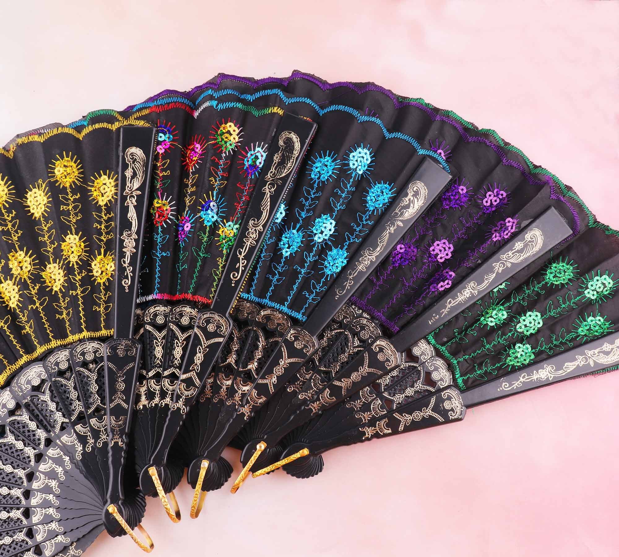 1pcs Handheld Folding Fan, Cultural Hand Fan,japanese Folding Fan ...