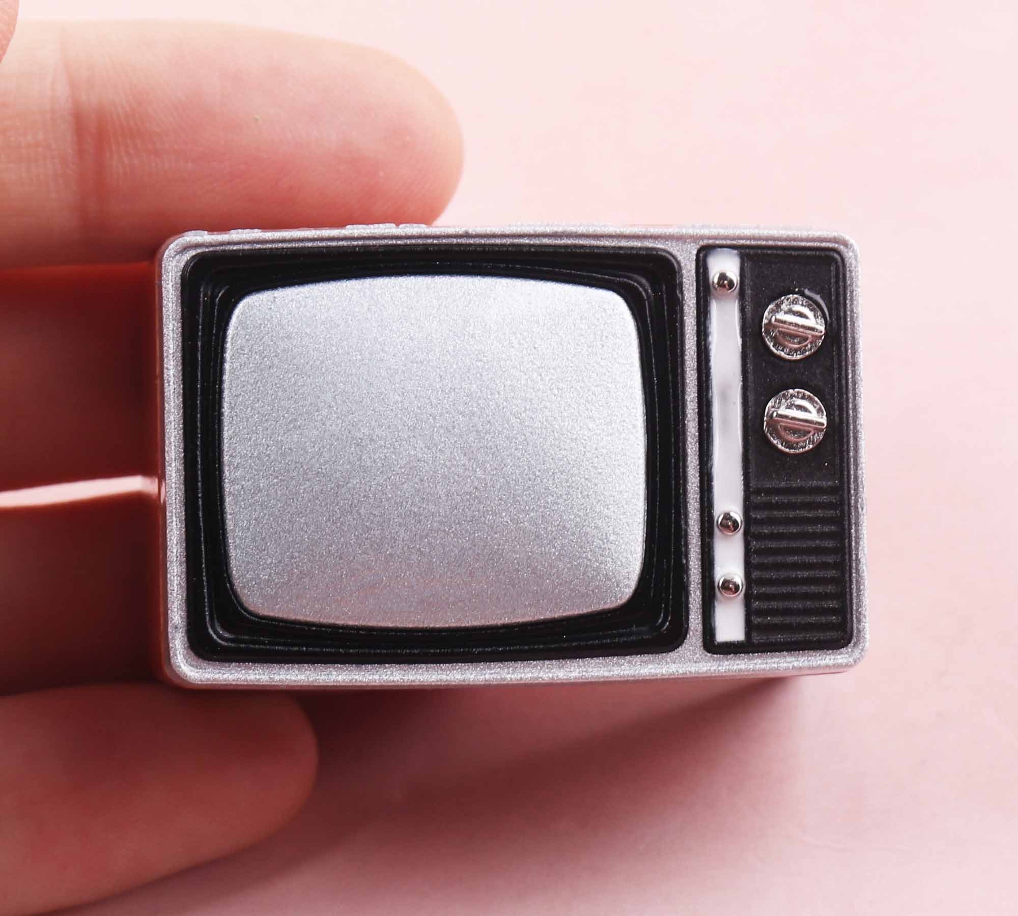 1pcs Dollhouse Miniature Tvmini Decoration for | Etsy