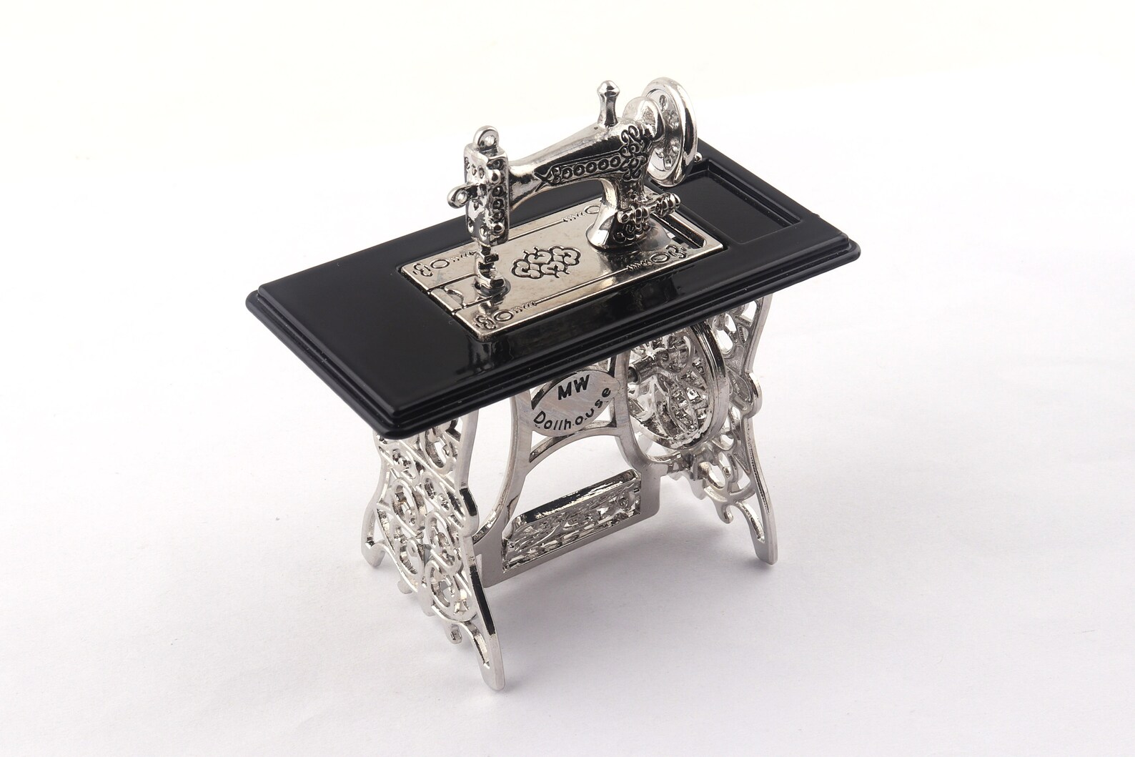 Miniature Sewing Machine Model Vintage Sewing Machine Dollhouse ...