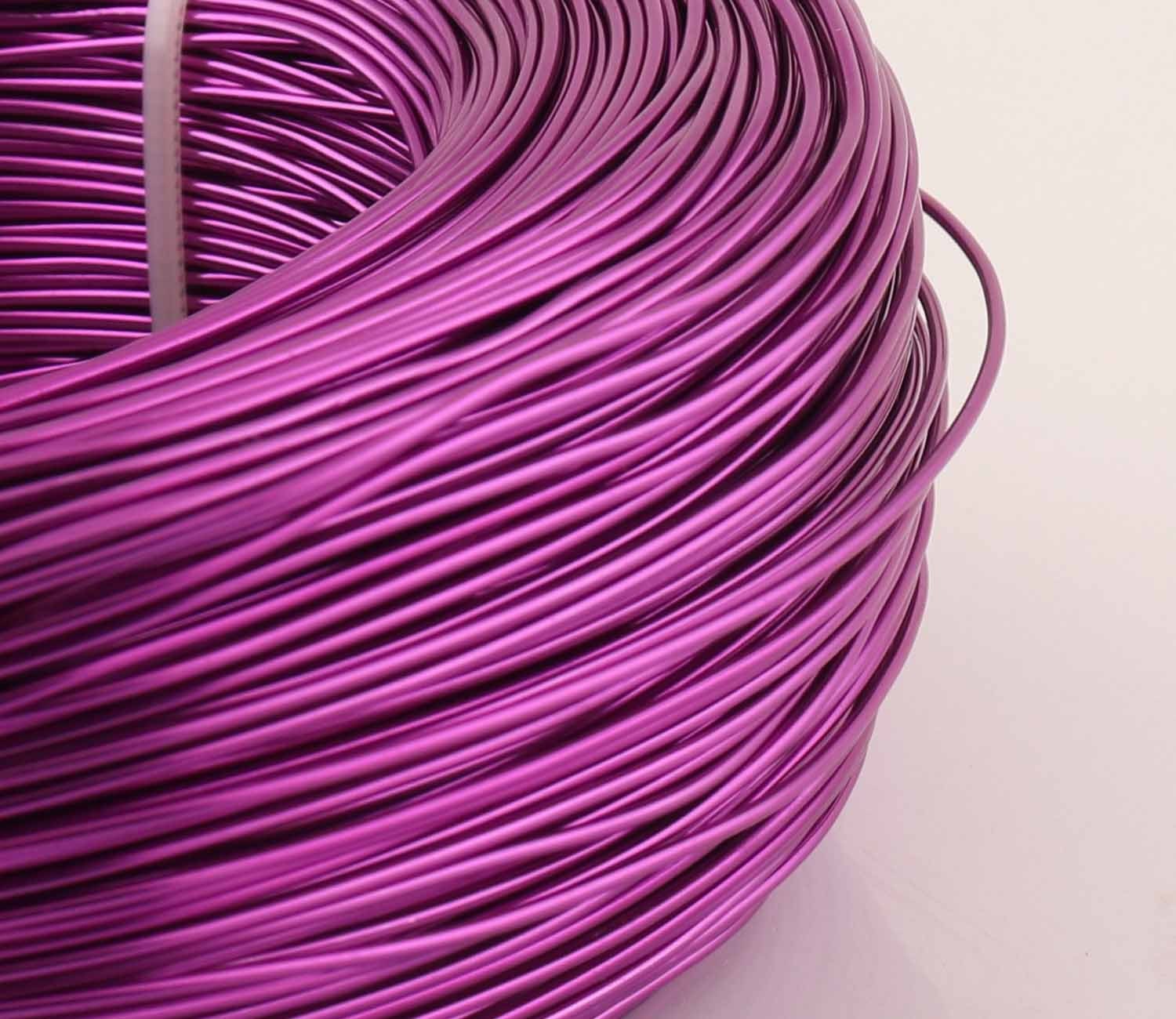 10 Meters Purple Aluminum Wire,purple Colored Round Aluminum Wire, Wire ...