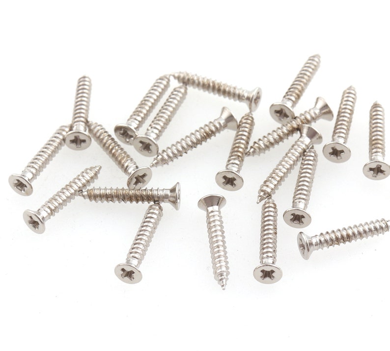 Silver Screws Wood Screws Drywall Screwsdecorative Screw Door - Etsy