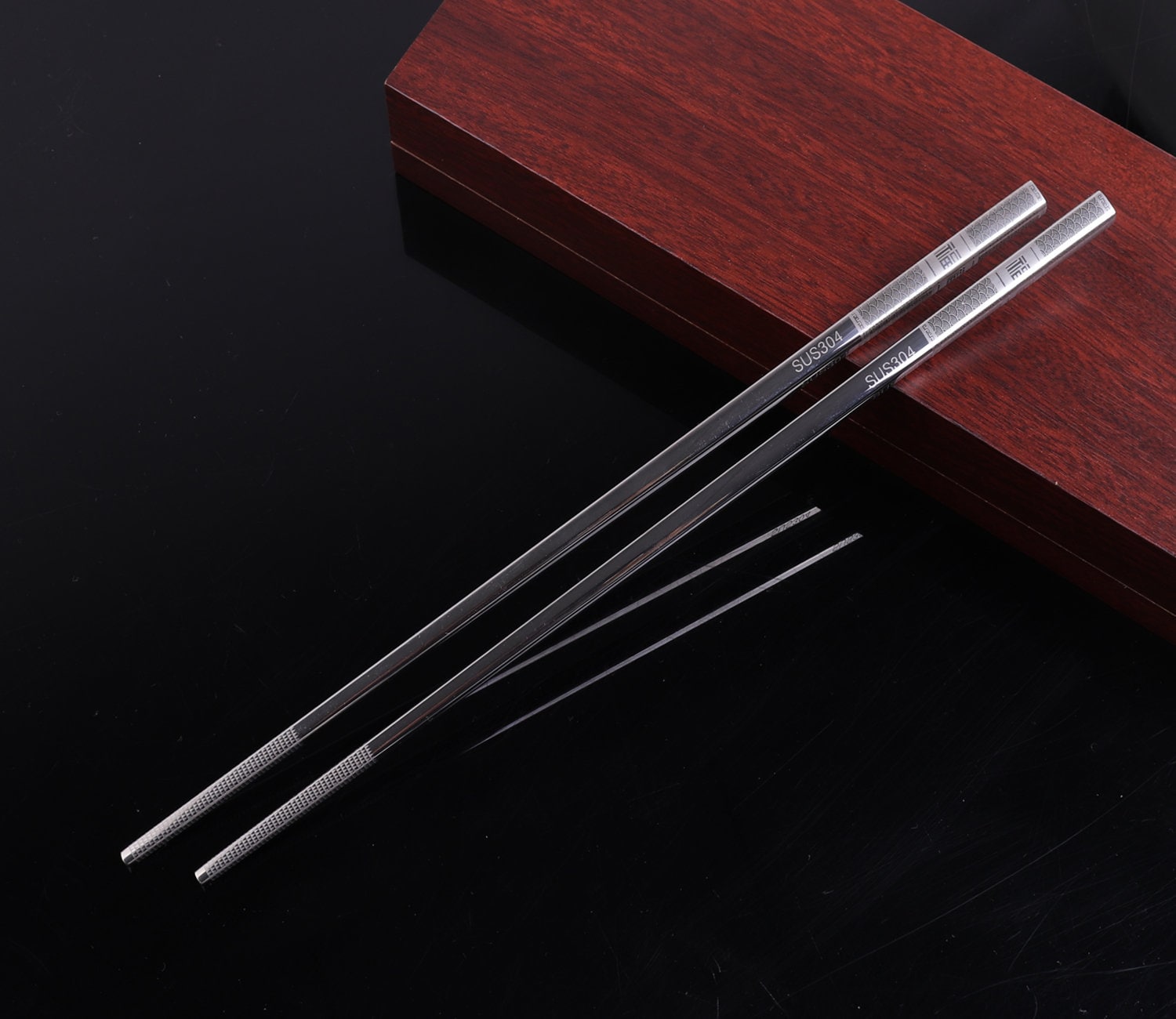Chinese Style Chopsticks,engraved Chinese Character "fu" Word ...