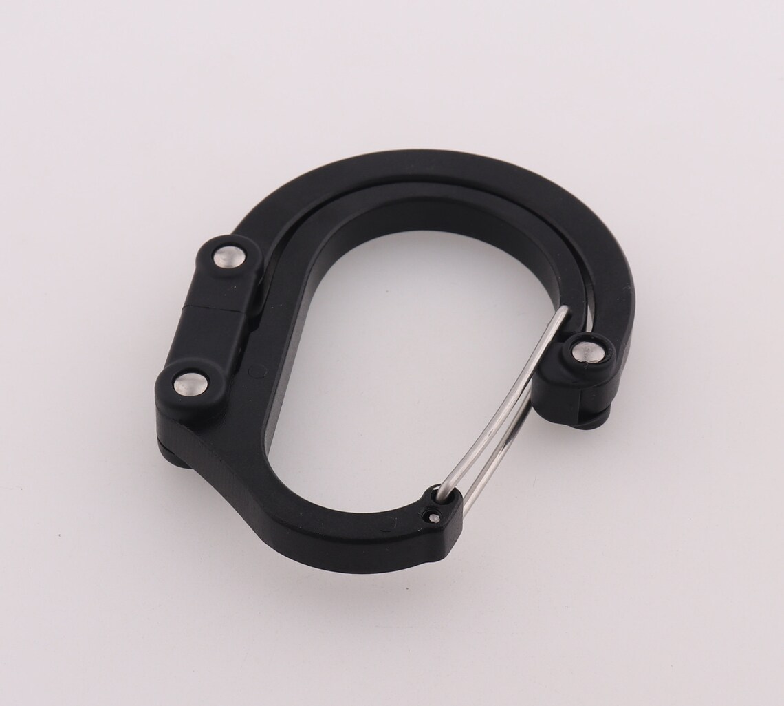 Heavy Duty Carabiner Hook Swivel Rotating Hook Carabiner Black - Etsy