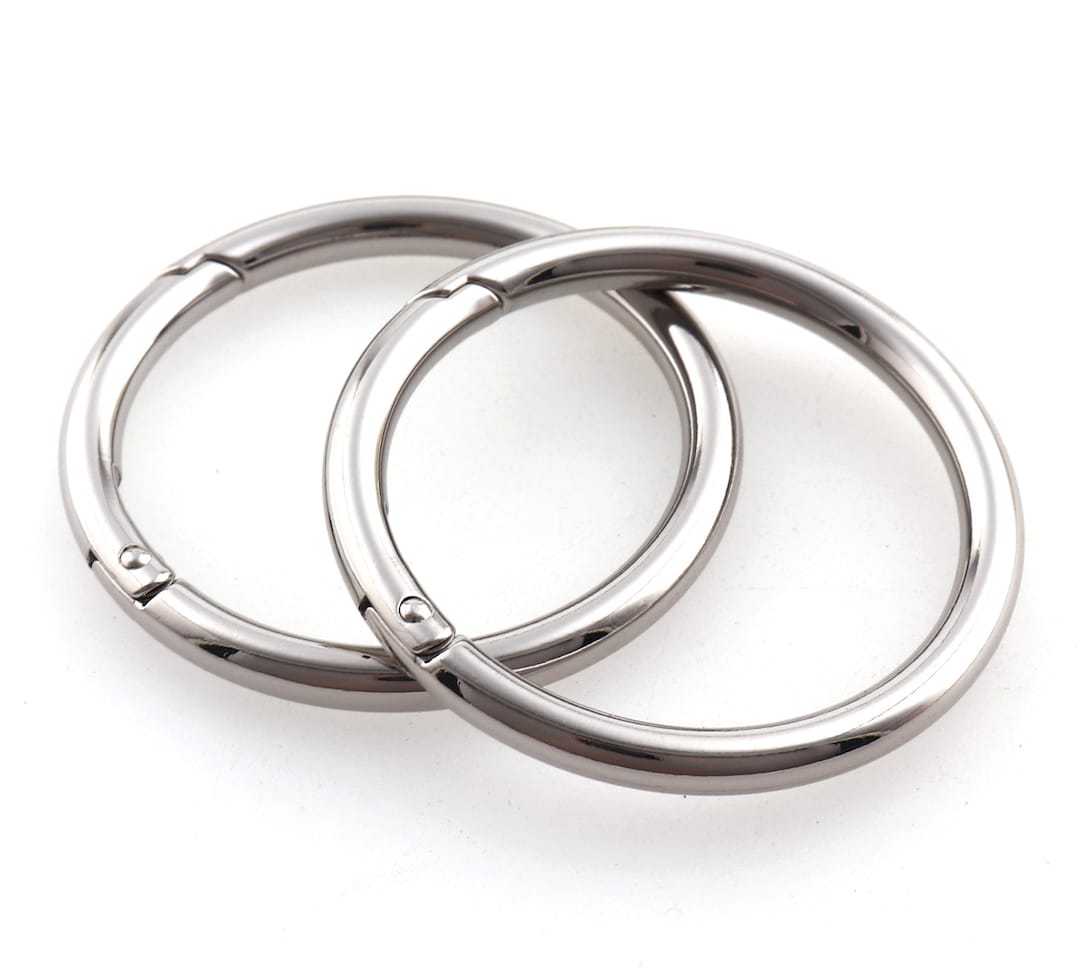 Round Spring O Ring Silver Spring Gate Ring Large O Rings Spring Ring ...
