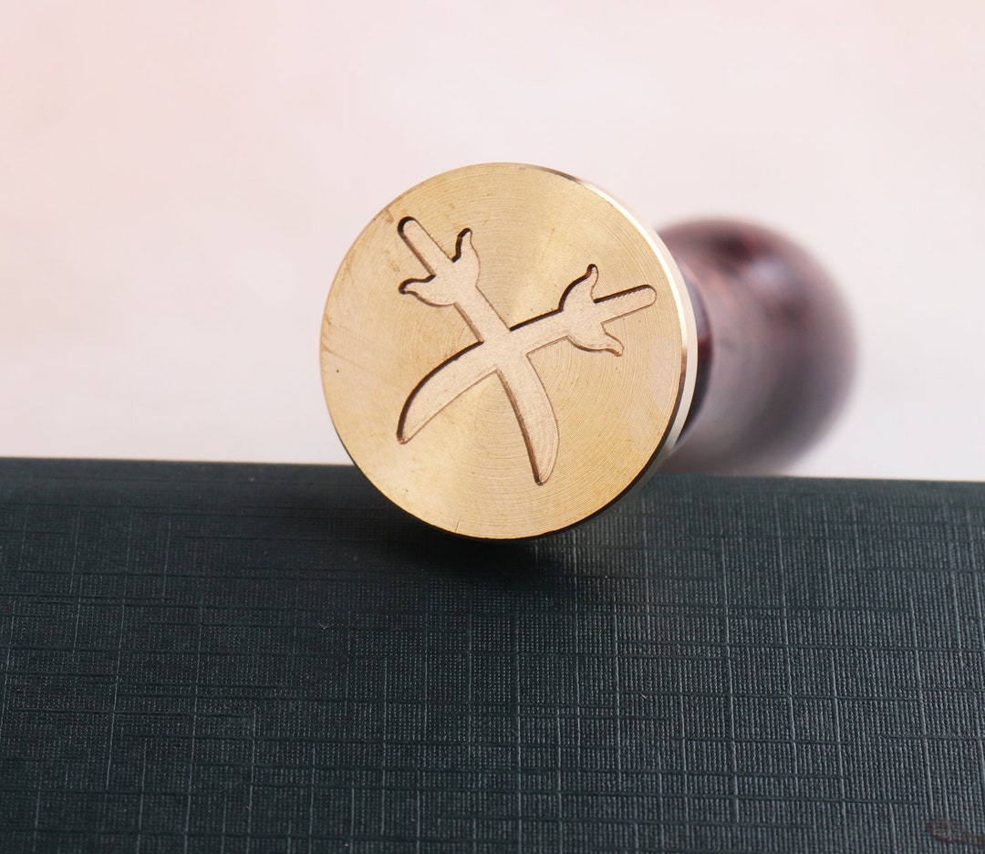 Sword Pattern Wax Seal Stamp,unqiue Design Sealing Stamp,personalized ...