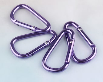 Purple Carabiner - Etsy